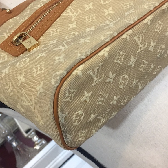 Louis Vuitton | Bags | Louis Vuitton Beige Mini Lin Lucille Pm | Poshmark